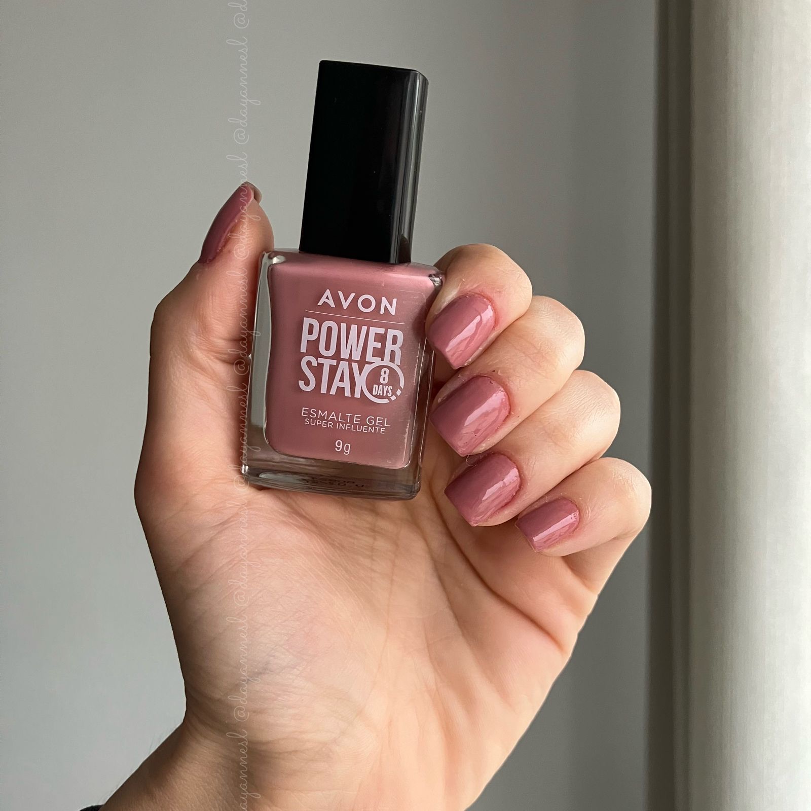 ESMALTE: SUPER INFLUENTE – AVON POWER STAY (ESMALTE GEL) – DAYANE GUIMARÃES